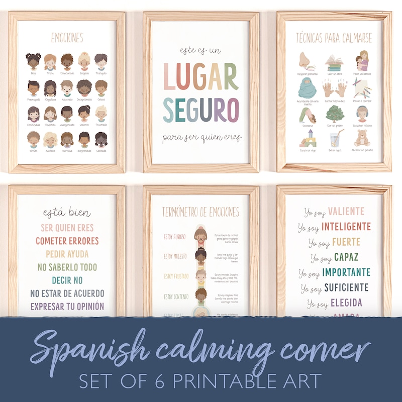 Spanish Poster - Etsy