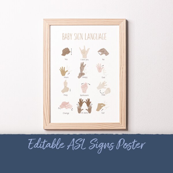 Sign Language Art - Etsy