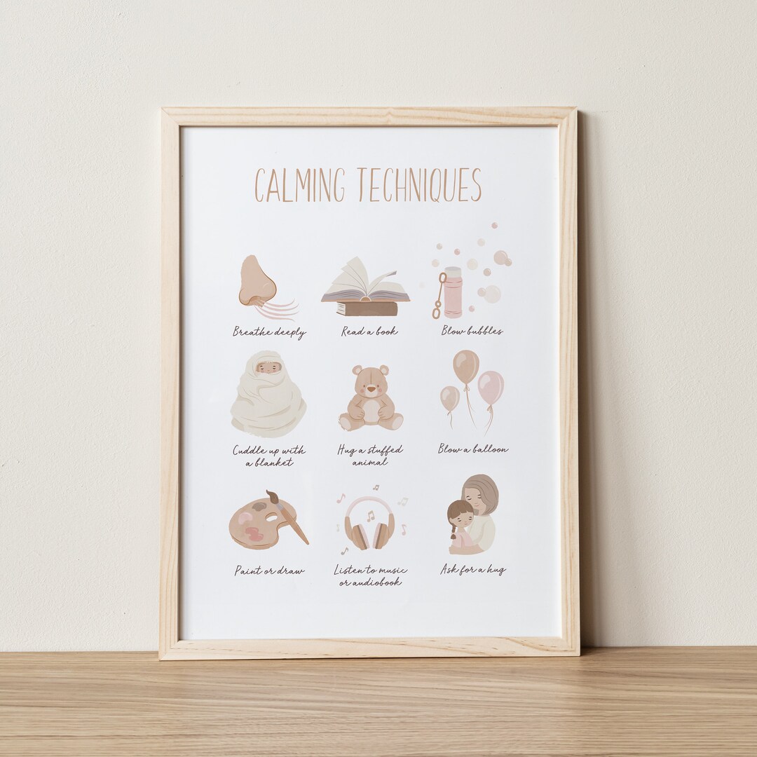 Calming Strategies, Feelings Poster, Educational Posters, Emotions ...