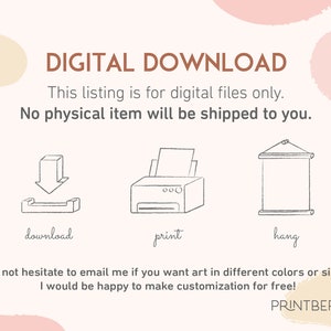 Rainbow Colors Alphabet Poster, Educational Posters, ABC Poster ...