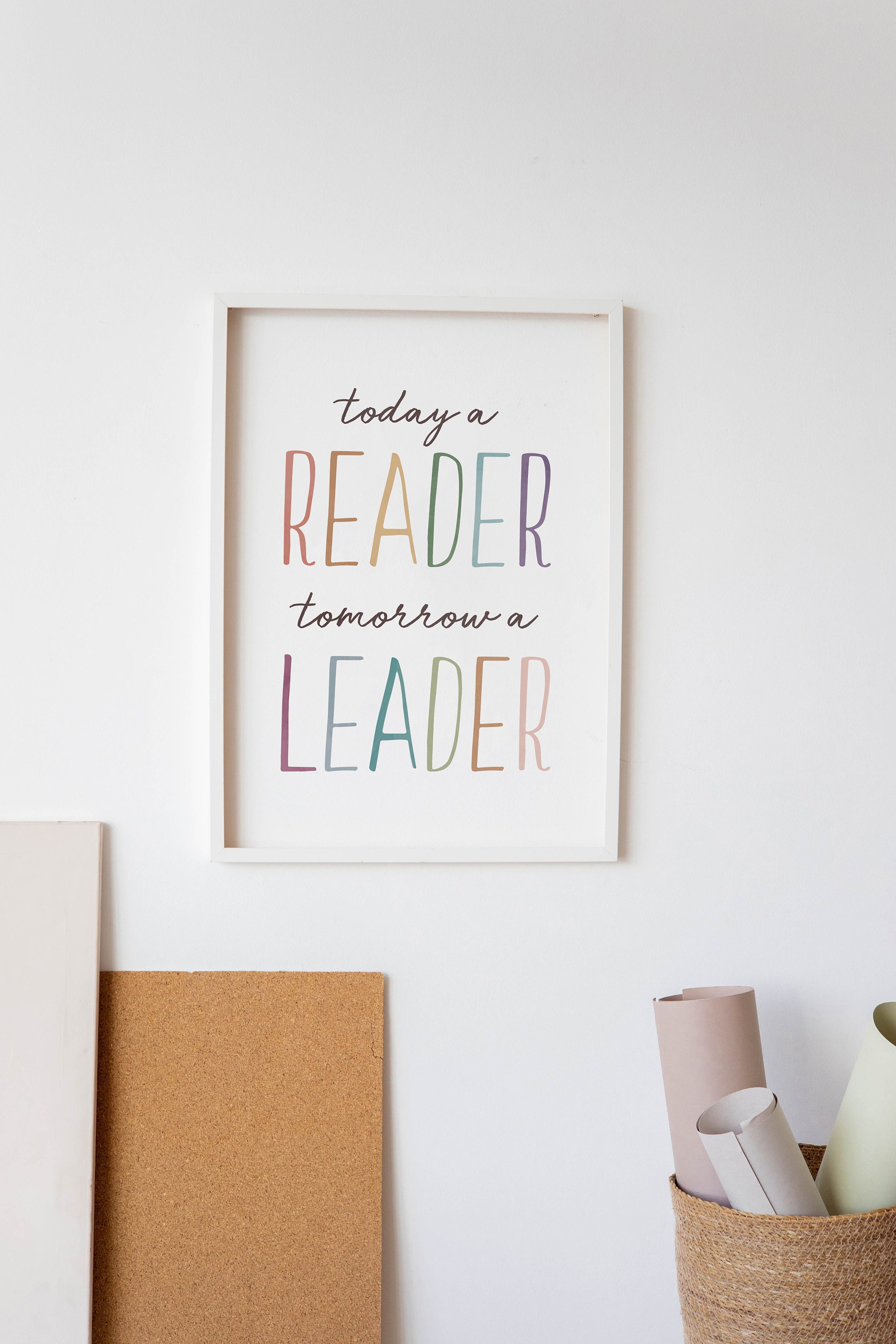Today A Reader Tomorrow A Leader Classroom Decor Reading - Etsy UK
