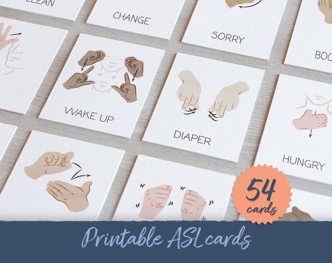 Graduation Card, Graduation Card, Sign Language, ASL, Congratulations ...