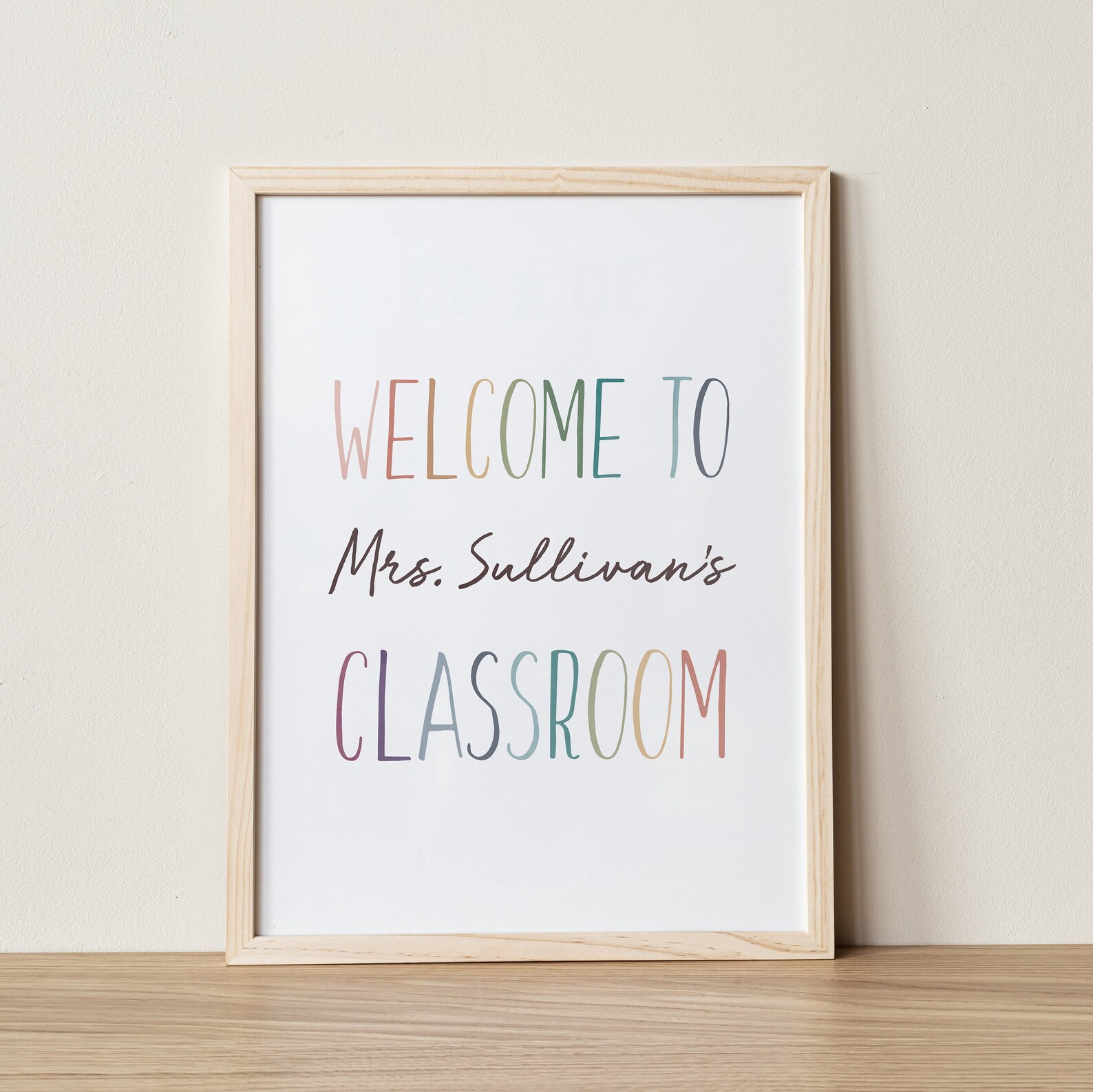 Welcome to Classroom Decoration Printable Educational Wall - Etsy