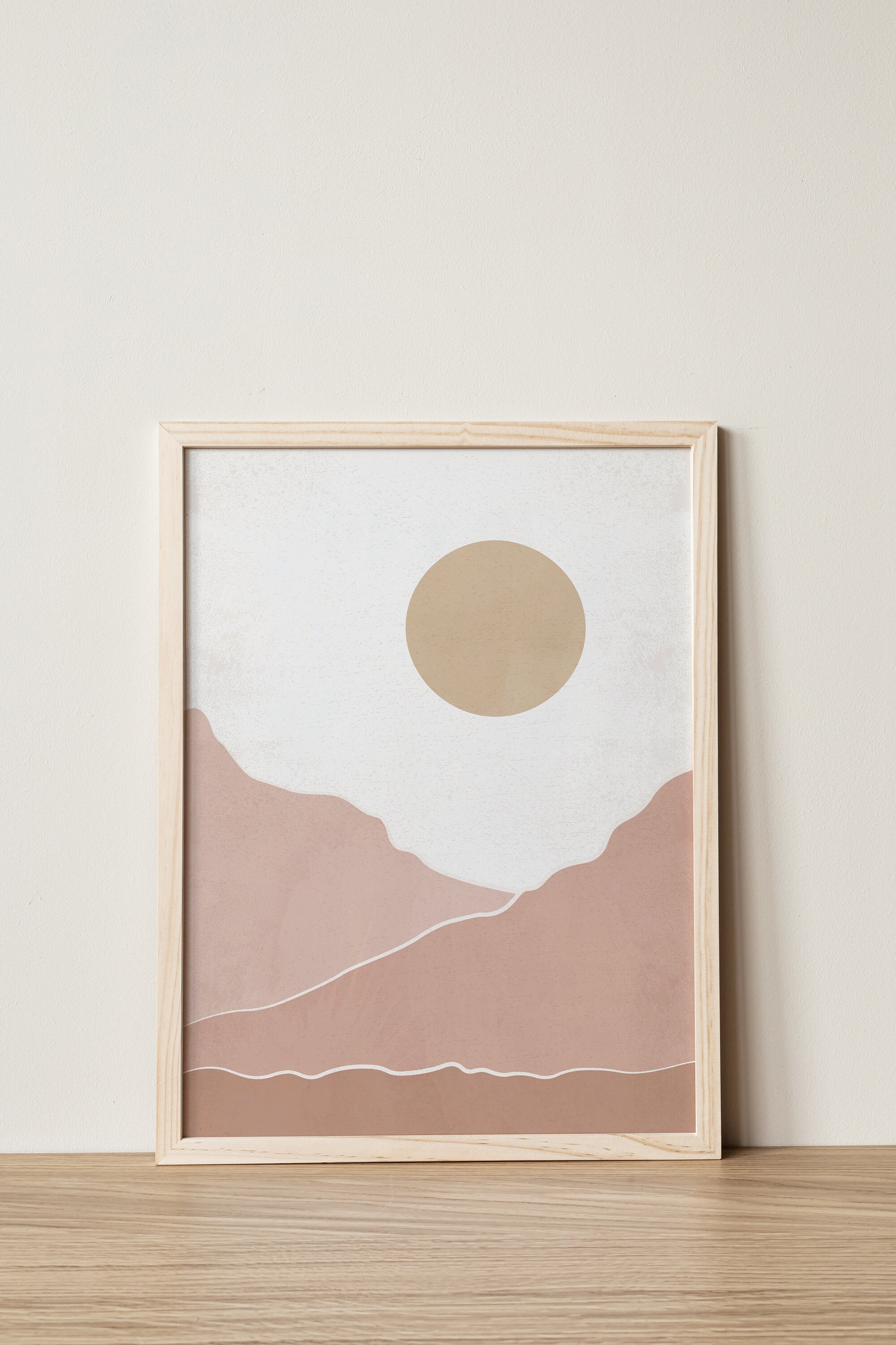 Set Of 6 Boho Prints Gallery Wall Set Planet Print Boho | Etsy