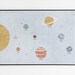 Solar System Boho Print Space Poster Astronomy Science - Etsy