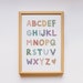 Alphabet Poster Abc Poster Educational Posters Playroom - Etsy