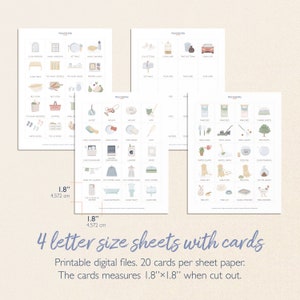 Chore Chart for Kids & Editable Chore Cards, Daily Routine Chart ...