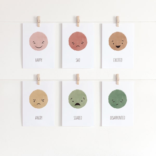 Emotions Chart - Etsy