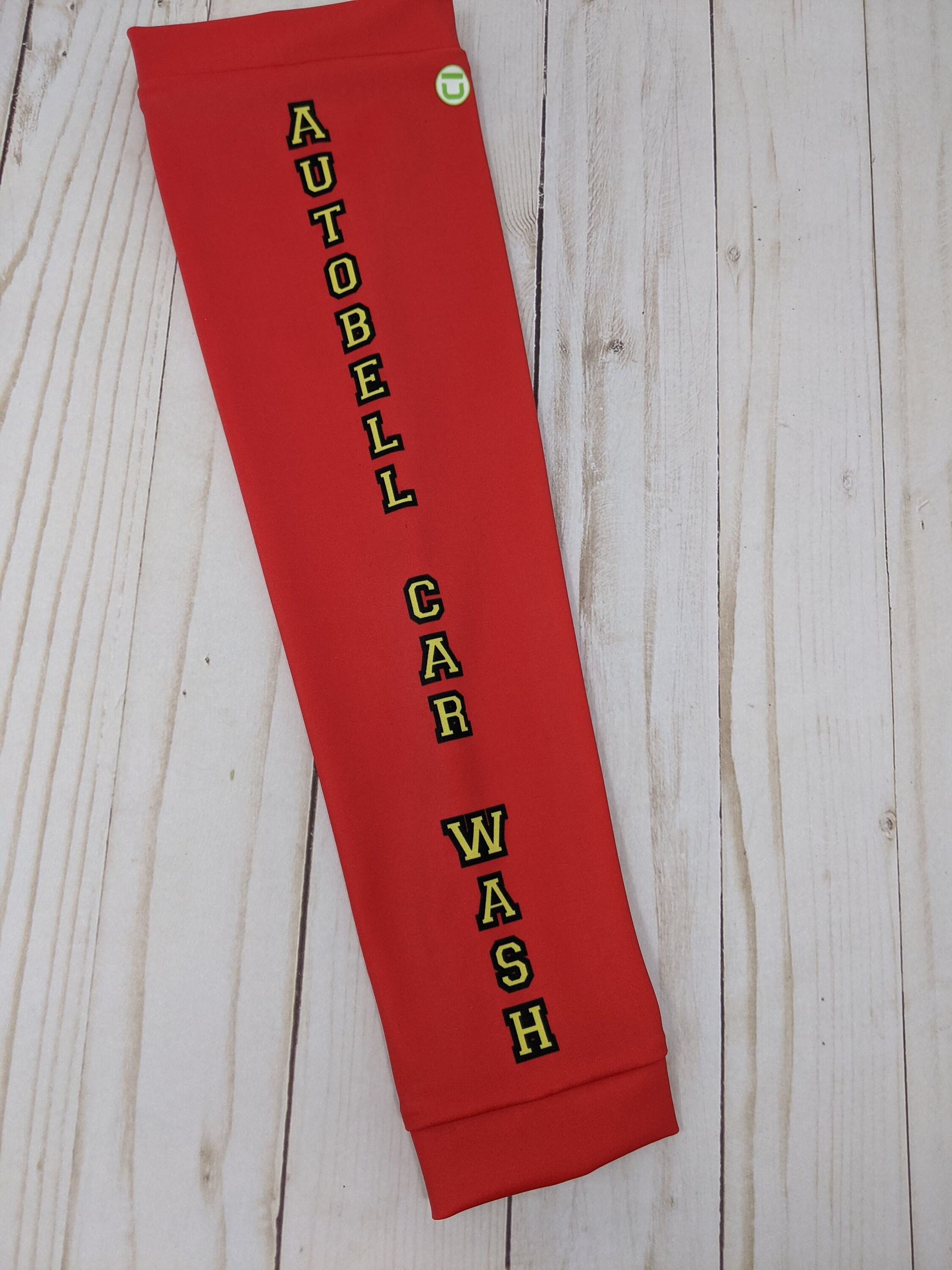 Arm Sleeve With Text, Solid Color Arm Sleeve With Text, Personalized Arm Sleeve - Etsy