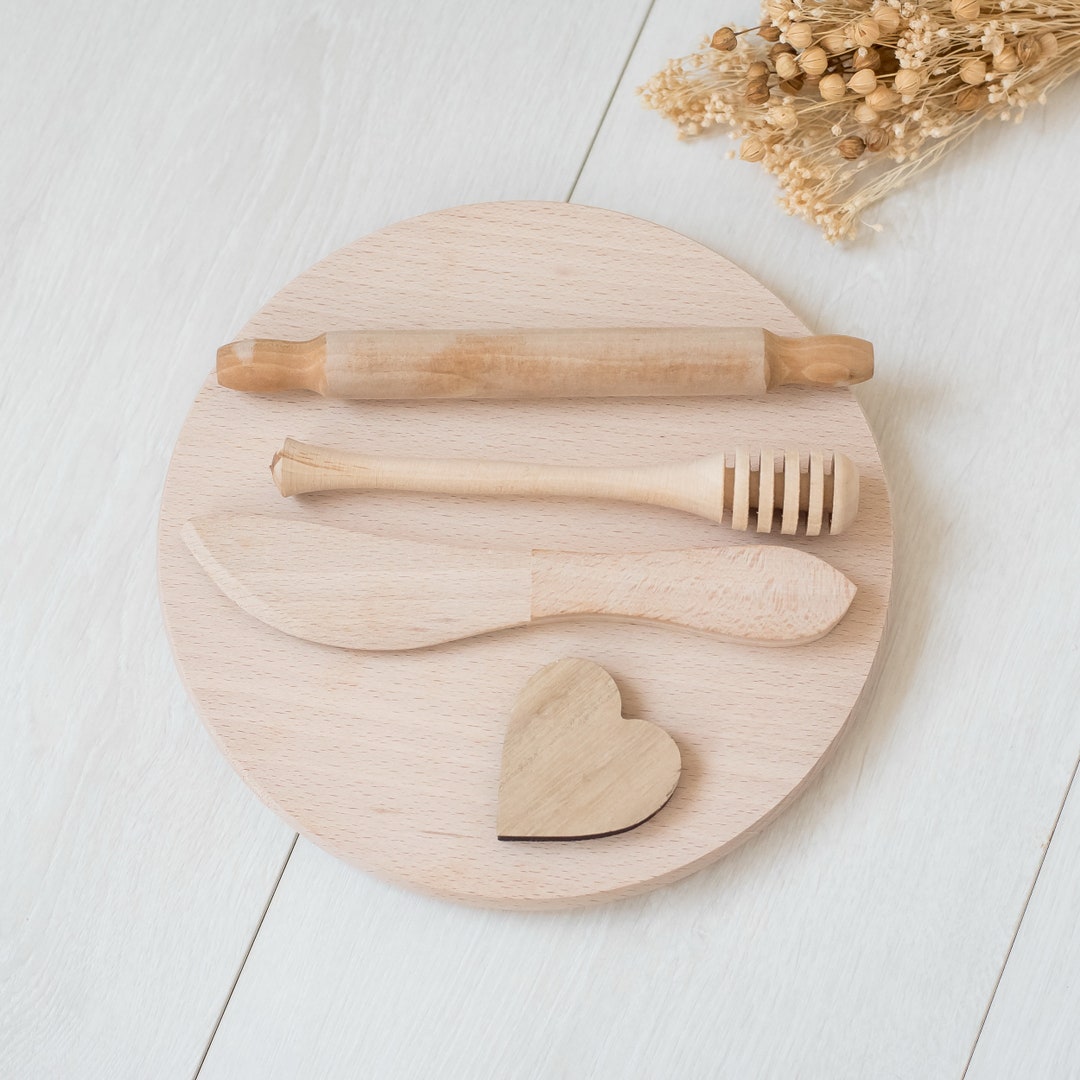 Montessori Playdough Kit Curiosity Approach NATURAL LOOSE PARTS Sensory ...