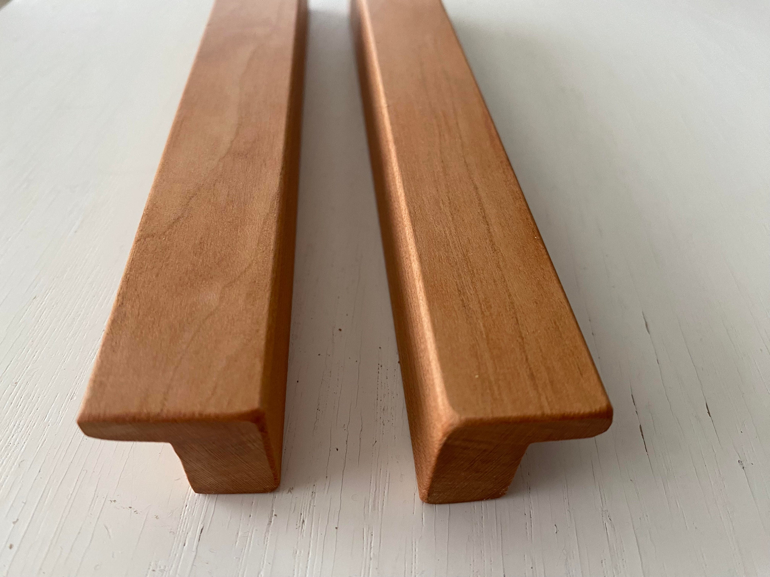 Wooden Handles Drawer Pulls Cabinet Handles Grips Solid - Etsy Australia