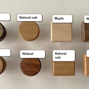 Wooden Knobs, Wood Pulls, IKEA Furniture, Kallax Knob, Furniture Button ...