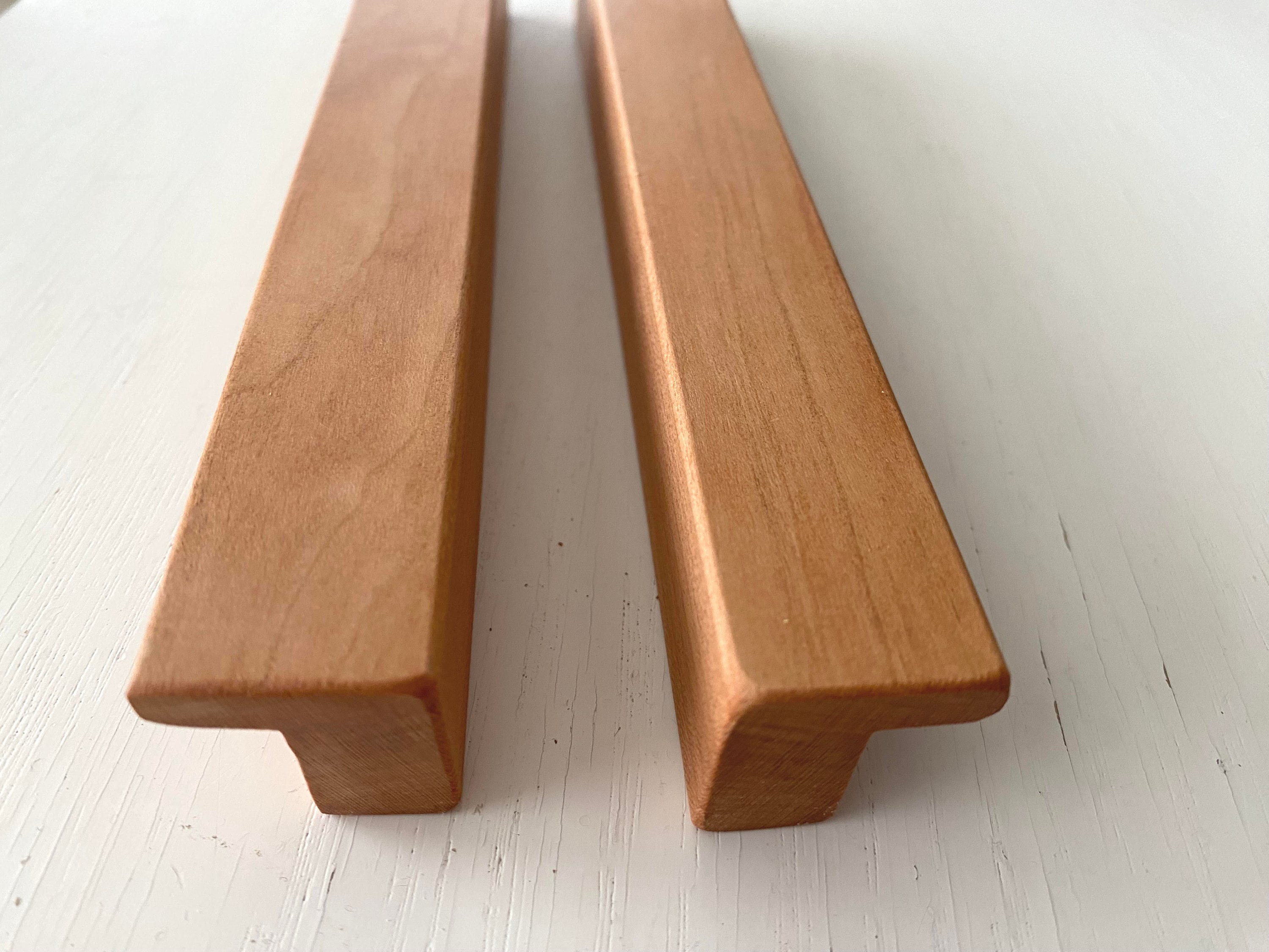 Wooden Handles Drawer Pulls Cabinet Handles Grips Solid - Etsy Canada