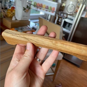 Unique Wooden Handles, Cabinet and Drawer Pulls, Textured Wood, Oak ...