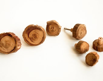 Wood Cabinet Knobs | Etsy