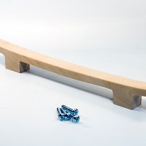 Japandi Style Handles, Cabinet Pulls and Knobs, Wooden Handles, Stylish ...
