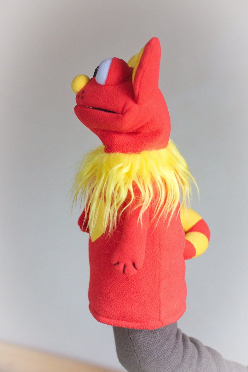 Funny Red Cat Puppet Professional Puppet Gift - Etsy