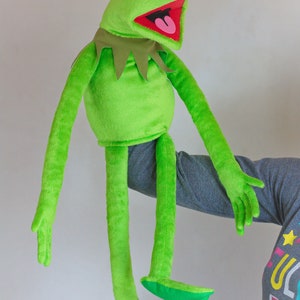 Funny Green Frog Puppet Professional Puppet Hand Puppet Glove Puppet - Etsy