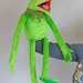 Funny Green Frog Puppet Professional Puppet Hand Puppet Glove Puppet - Etsy