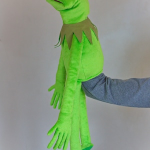 Funny Green Frog Puppet Professional Puppet Hand Puppet Glove Puppet - Etsy