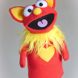 Funny Red Cat Puppet Professional Puppet Gift - Etsy