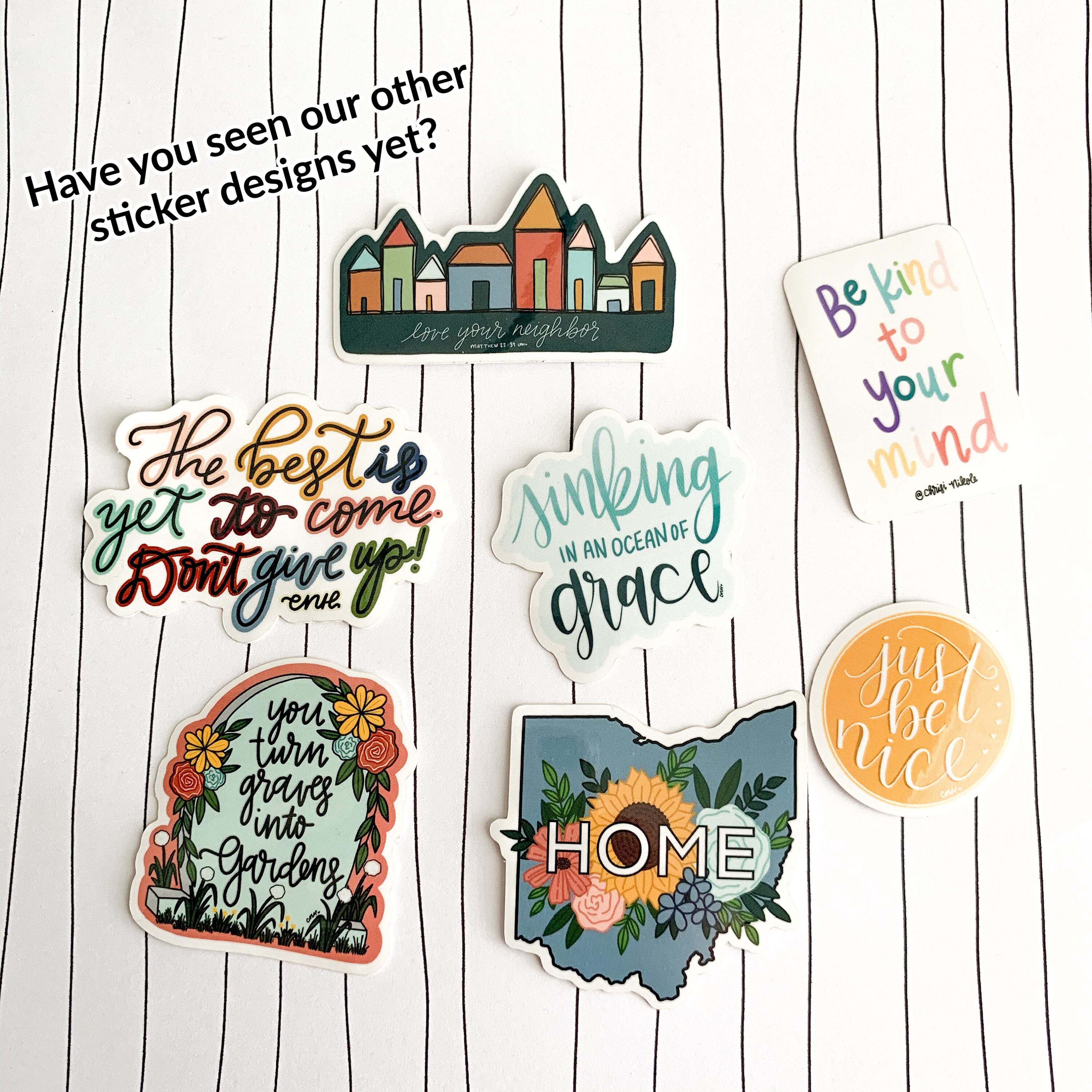 Ohio Stickers Hydroflask Stickers Water Bottle Stickers Laptop | Etsy