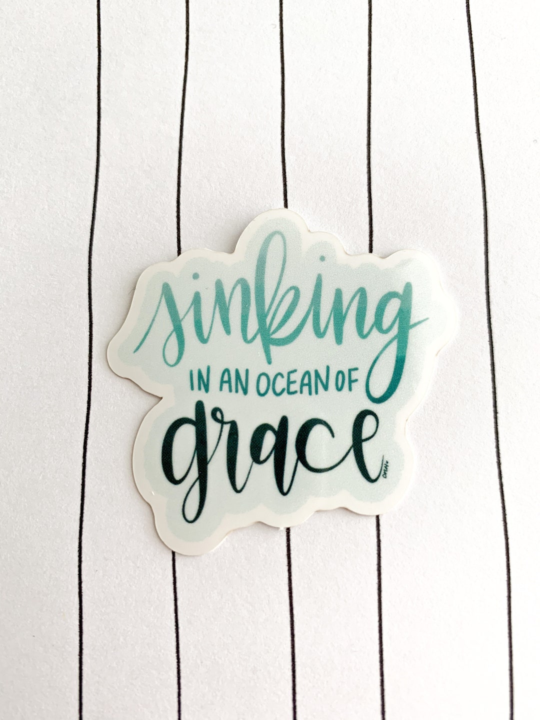 Christian Grace Stickers Water Bottle Stickers Laptop Stickers ...