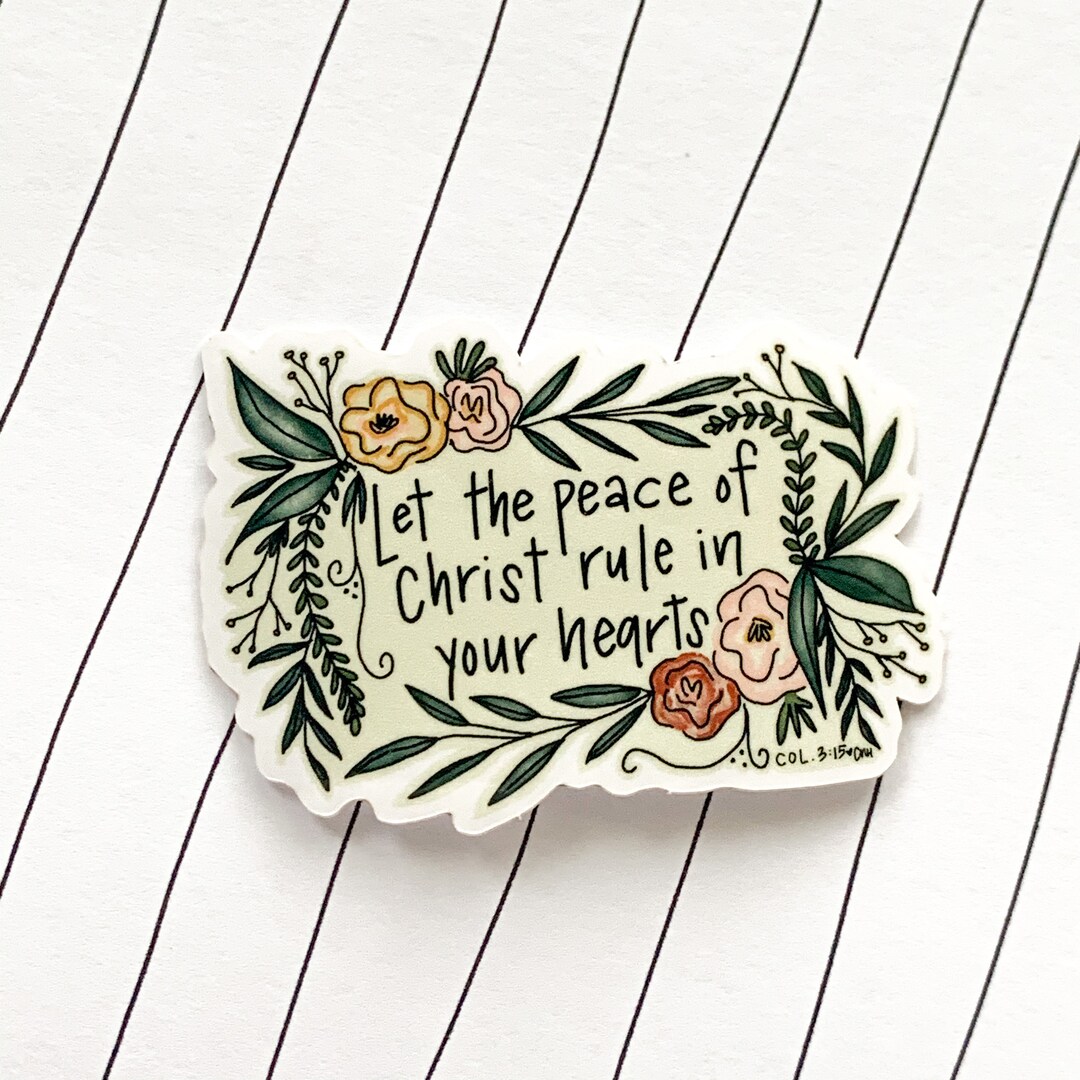 MINI Christian Stickers Water Bottle Stickers Laptop Stickers ...