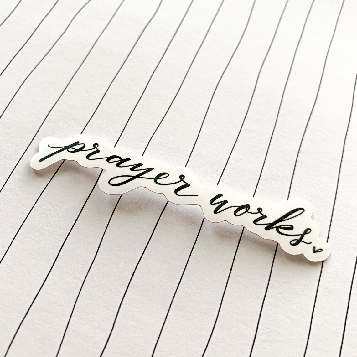 Prayer Works Sticker Christian Stickers Water Bottle Stickers Laptop ...