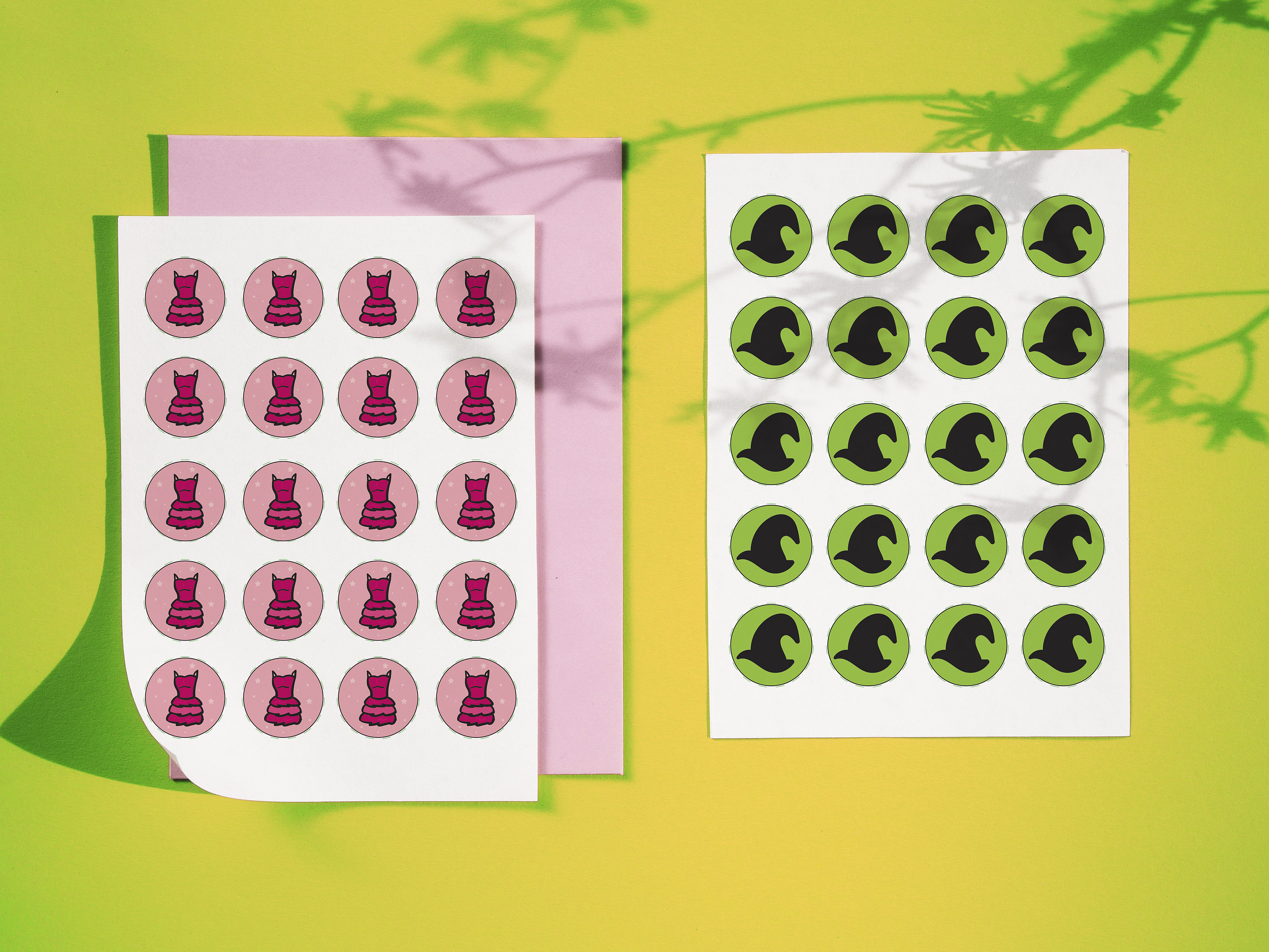 Wicked Themed Cupcake Toppers - Etsy