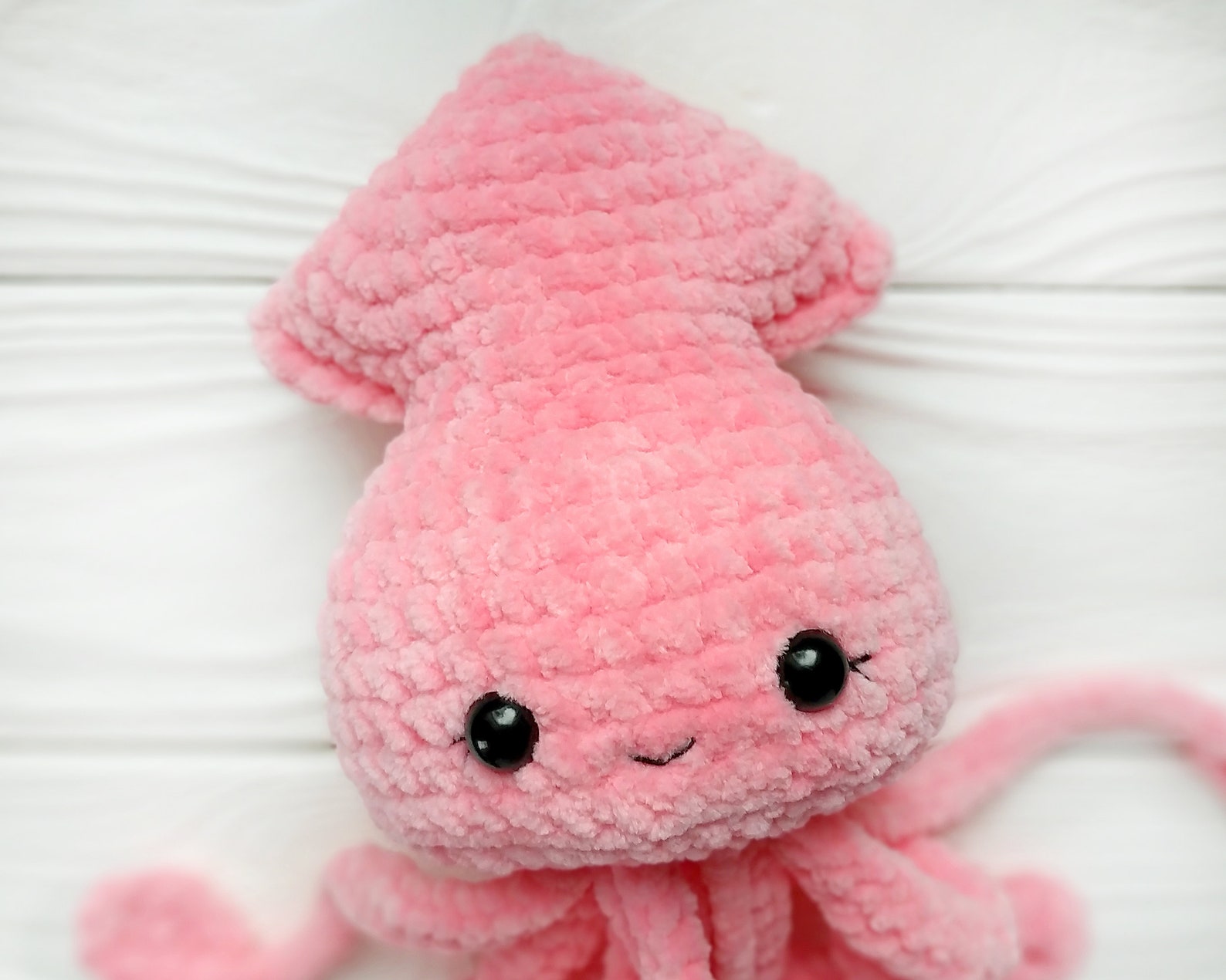 Squid Crochet PATTERN Plush Amigurumi Kawaii Stuffed See | Etsy