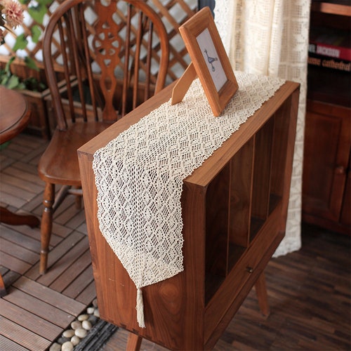 Macrame Table Runner coco - Etsy