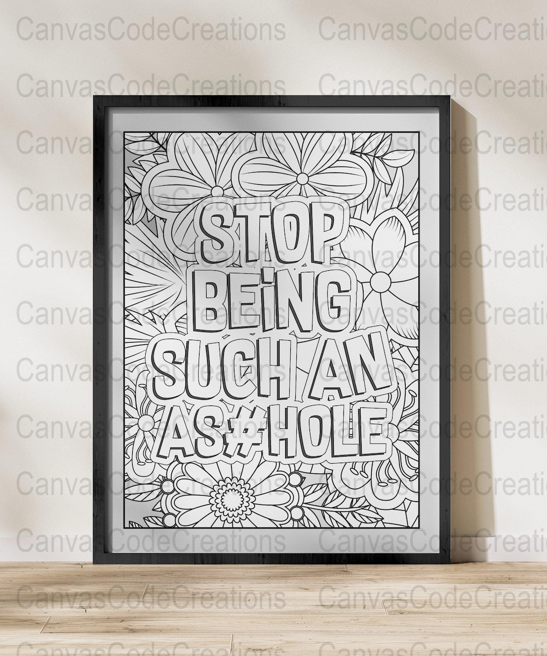 Funny Adult Coloring Page Download, Sarcastic Stress Relief Activity ...