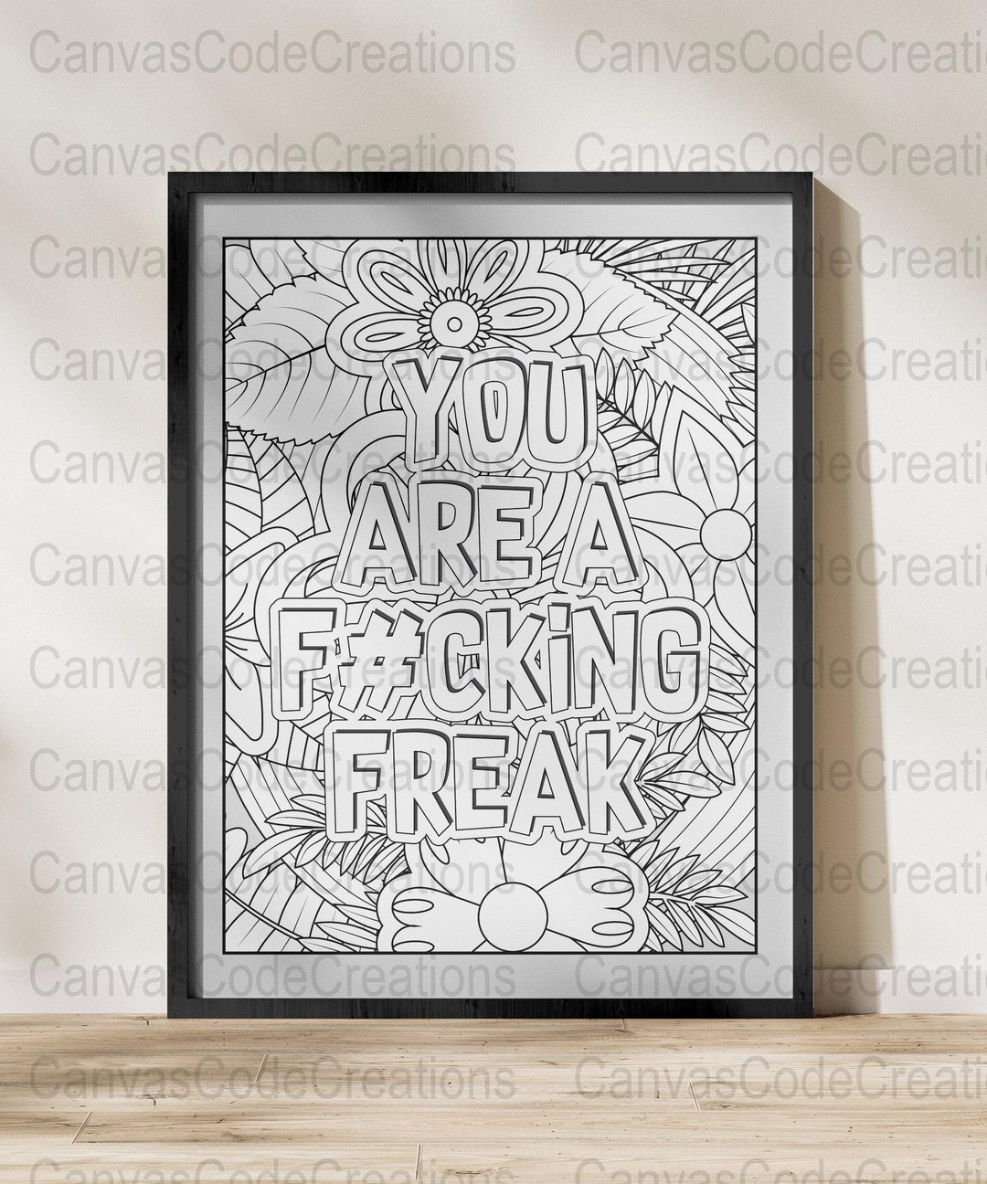 Adult Humor Coloring Page Printable, Sarcastic Stress Relief Activity ...
