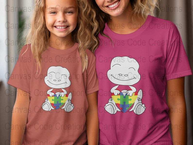 Digital Smiling Frog Holding Autism Awareness Heart Instant Download ...