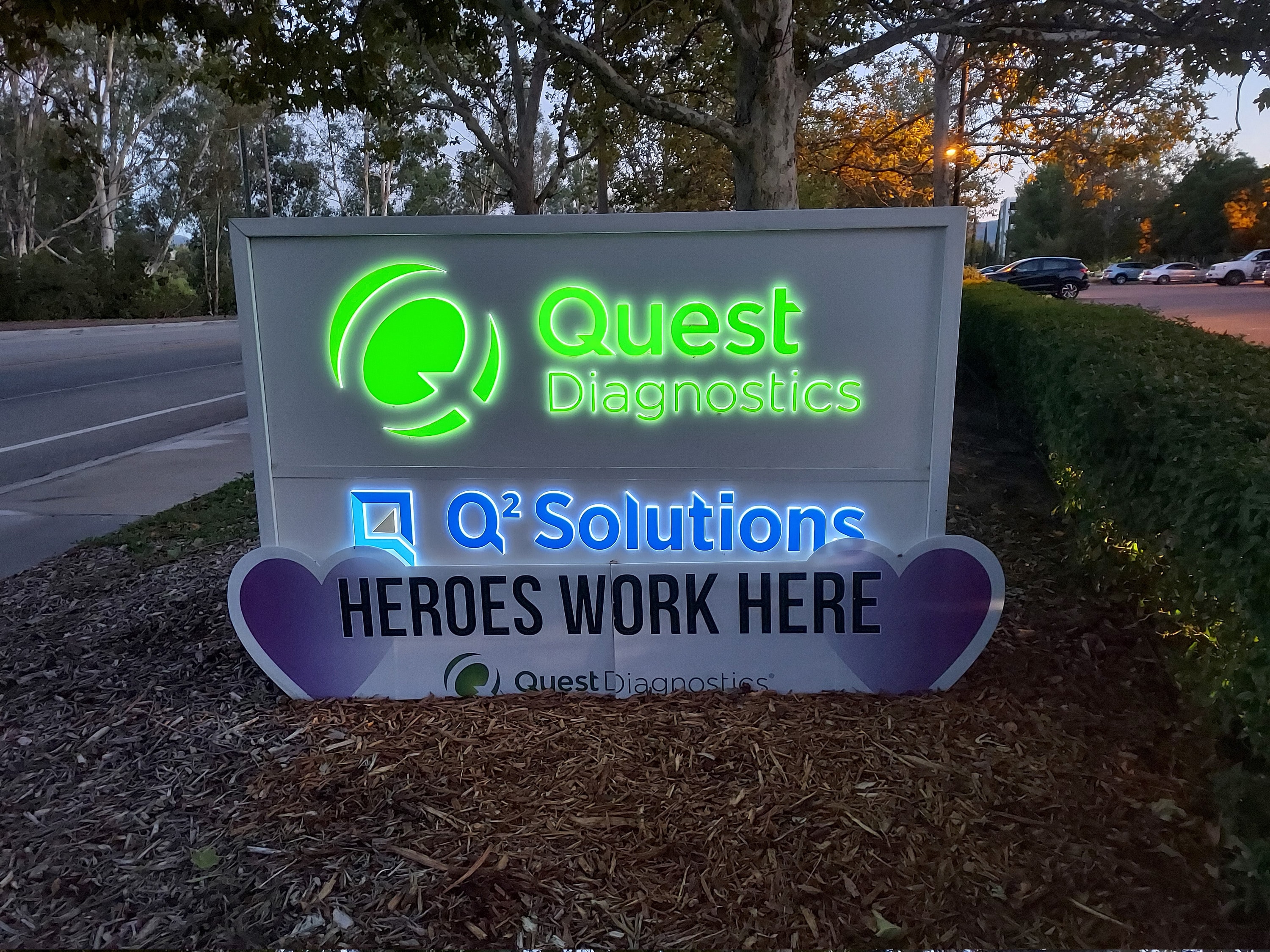 Plaza Building Community Entrance LED Signs Free Standing | Etsy