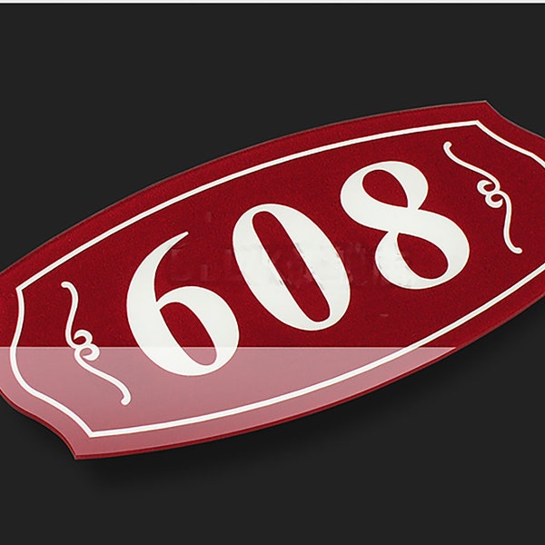 Hotel Room Number Plates - Etsy