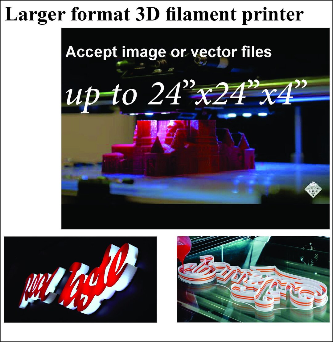 Custom 3D Printing Laser Cutting Services. Precision UV Resin, Large ...