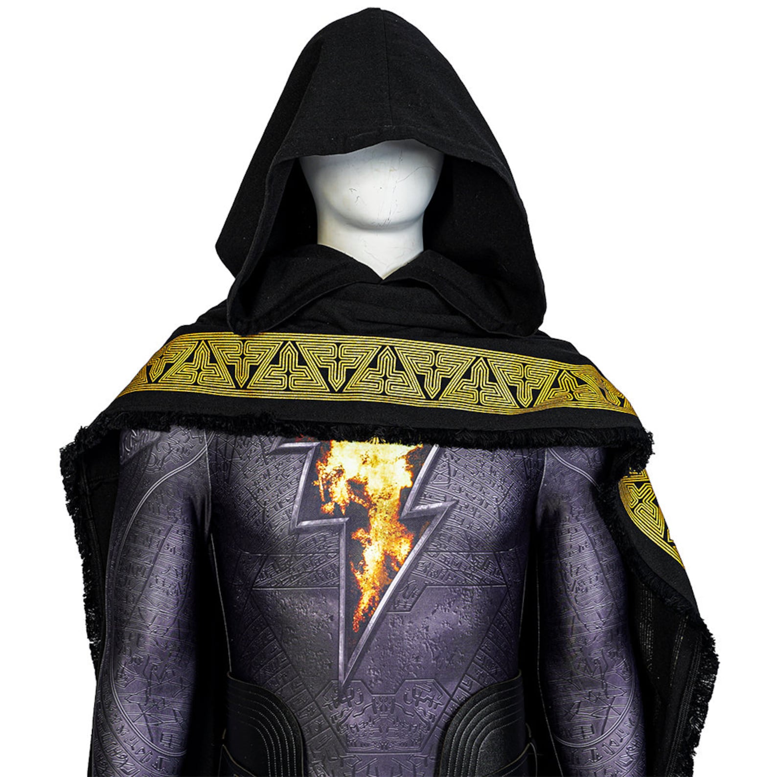 Black Adam Cosplay Costume Adult Men Halloween Outfit For Etsy