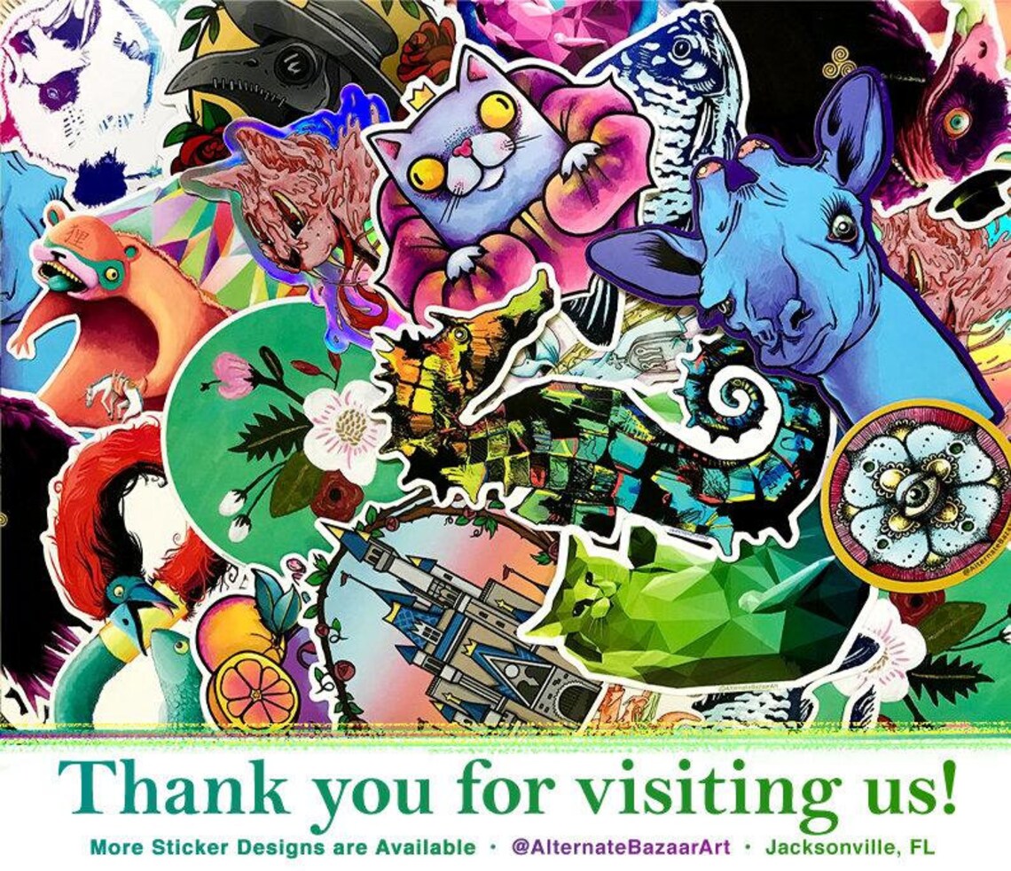 Derpy Princess Cat Sticker. Waterproof Stickers of Kitty - Etsy