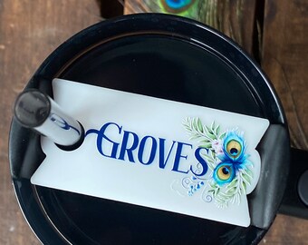 Stanley Name Plate, 40 Oz Tumbler Personalized Tag, Acrylic Water ...