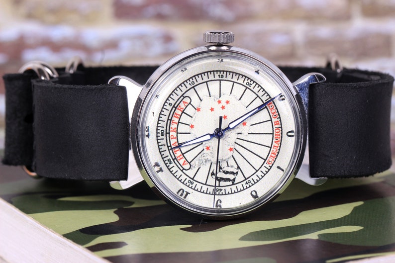 Vintage Military Men's Watch - Rare Antarctica Analog Timepiece From ...