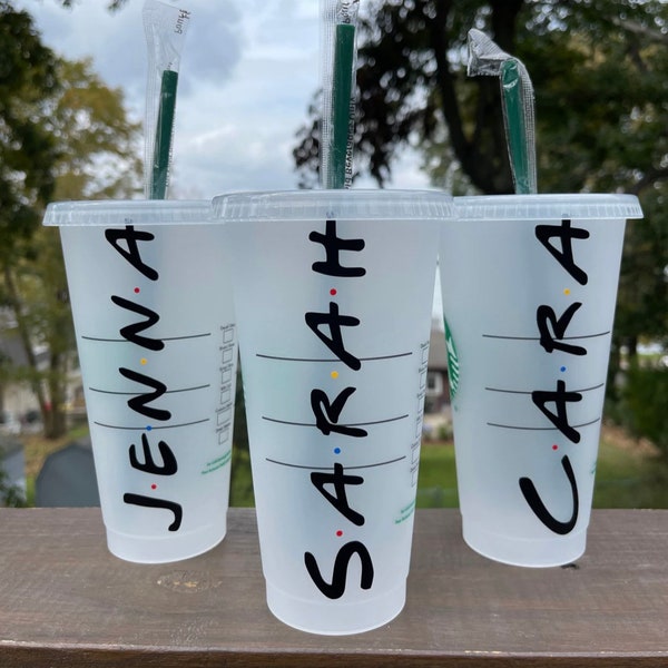 Friends Starbucks Cup - Etsy