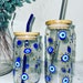 Evil Eye Beer Can Glass Evil Eye Glass Coffee Cup - Etsy