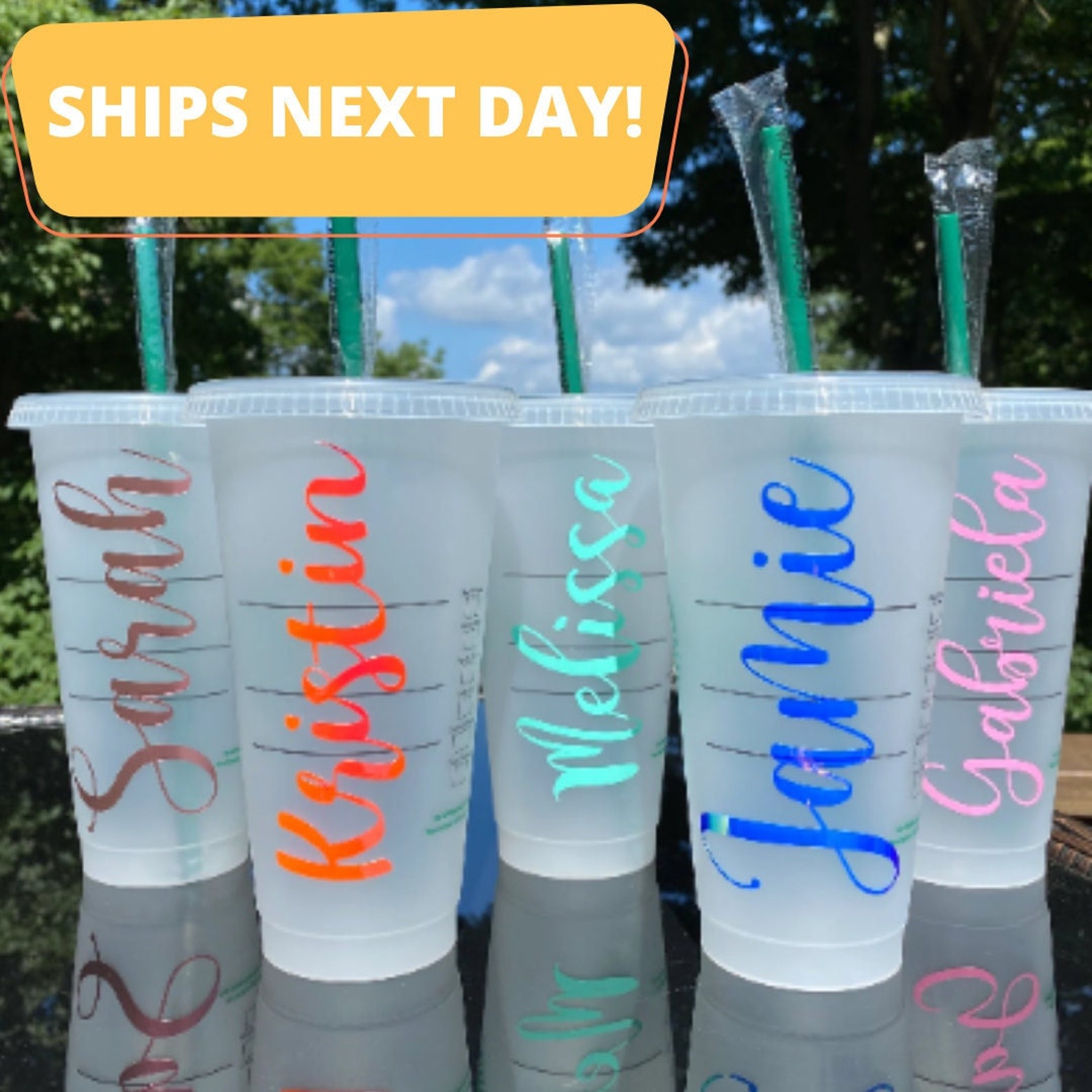 Personalized Starbucks Cup Personalized Cold Cup Birthday - Etsy