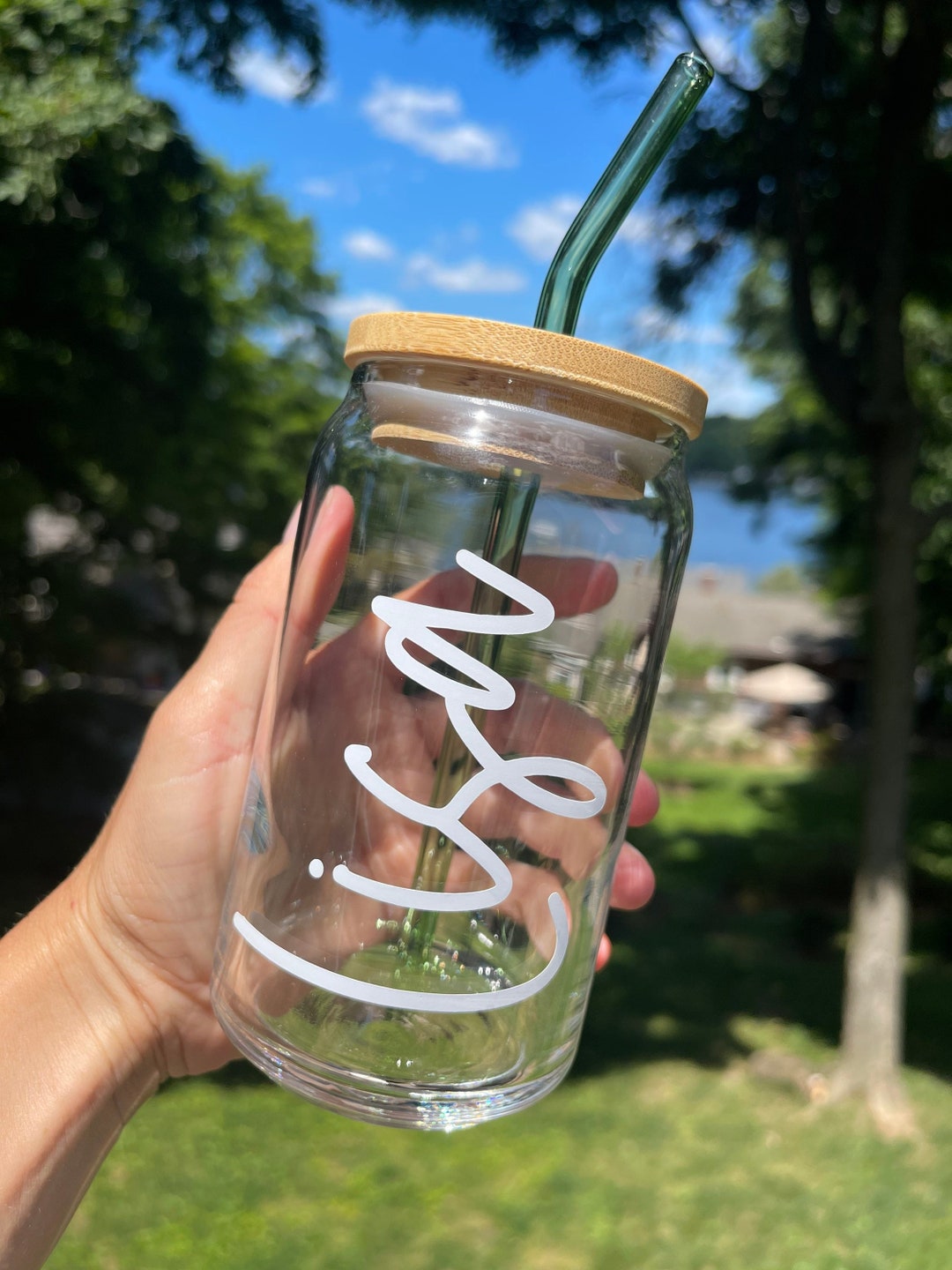 Personalized Can Glass - Personalized Beer Can Glass With Lid - Etsy