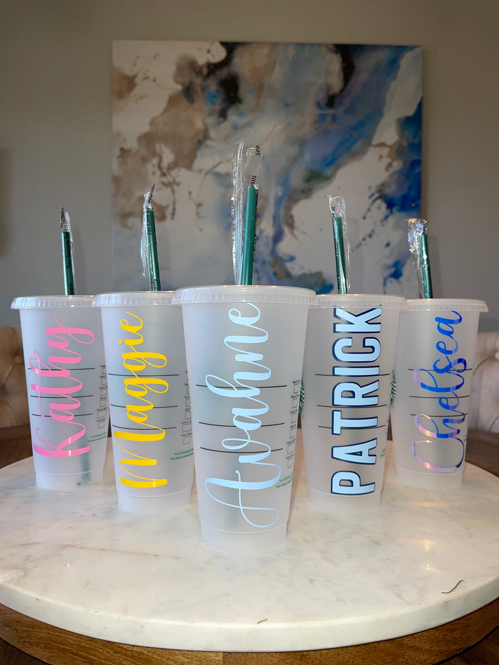 Personalized Starbucks Cup Personalized Cold Cup Birthday - Etsy