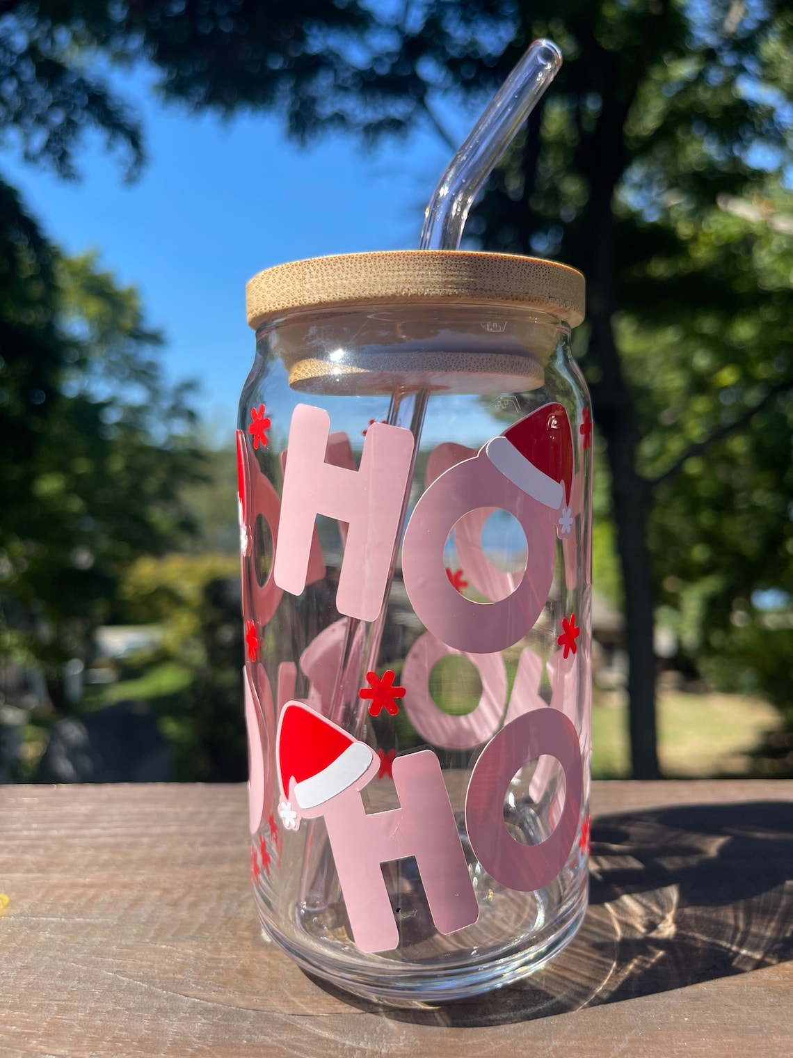 Christmas Beer Can Glass Holiday Beer Can Glass - Etsy