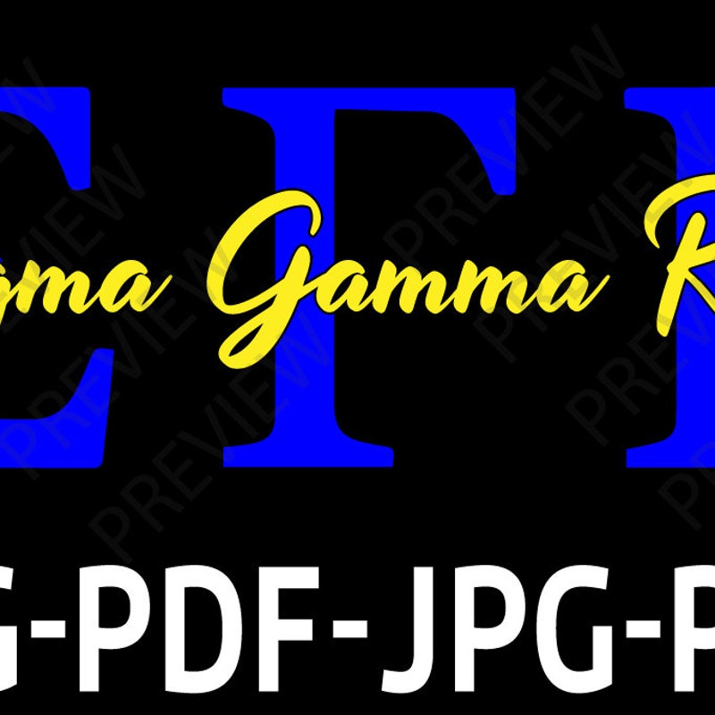 Sigma Gamma Rho Decor - Etsy