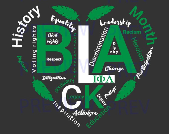 Iota Phi Lambda Black History Design 1929 SVG, Jpg, Png, Pdf Zip File 8 Files Included Design T ...